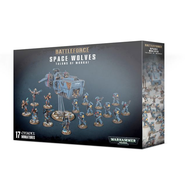 Warhammer: 40K - Battleforce: Space Wolves Talons of Morkai - Warhammer ...
