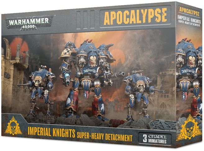 Warhammer: 40K - Apocalypse: Imperial Knights Super Heavy Detachment ...