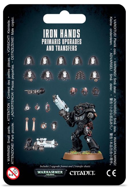 Warhammer: 40K - Iron Hands Primaris Upgrades & Transfers - Warhammer ...