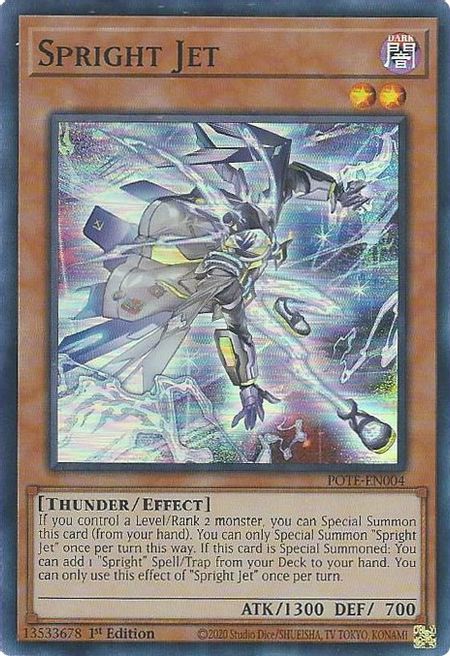 Spright Jet - Power of the Elements - YuGiOh