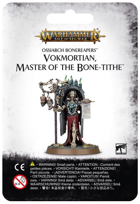 Warhammer: Age of Sigmar - Ossiarch Bonereapers: Vokmortian, Master of ...
