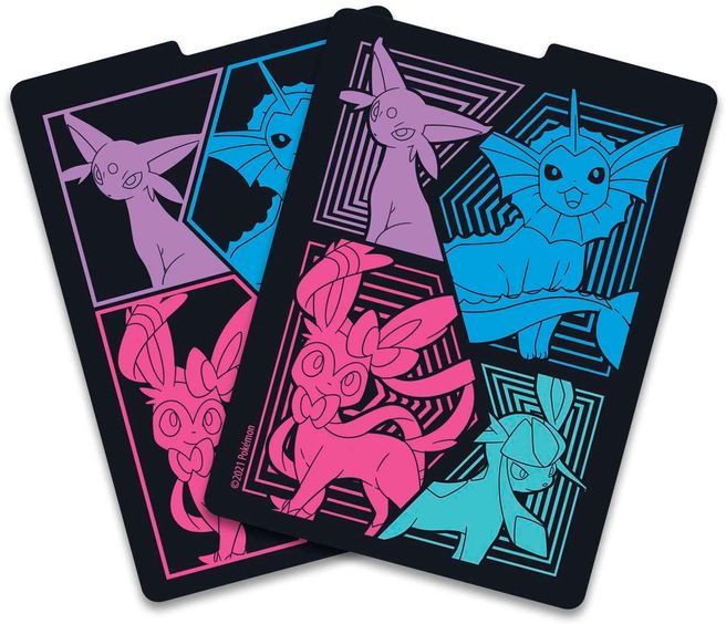 Evolving Skies Card Divider - Vaporeon, Espeon, Glaceon, and Sylveon ...