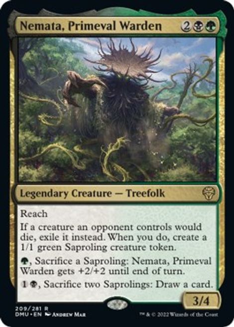 Nemata, Primeval Warden - Dominaria United - Magic: The Gathering
