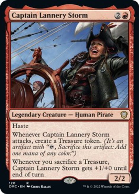 Captain Lannery Storm - Commander: Dominaria United - Magic: The Gathering
