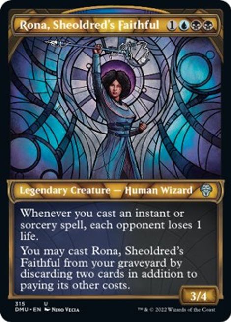 Rona, Sheoldred's Faithful (Showcase) - Dominaria United - Magic: The ...