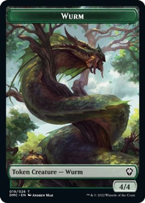 Wurm Token - Commander: Dominaria United - Magic: The Gathering