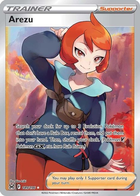 Arezu (Full Art) - SWSH11: Lost Origin - Pokemon
