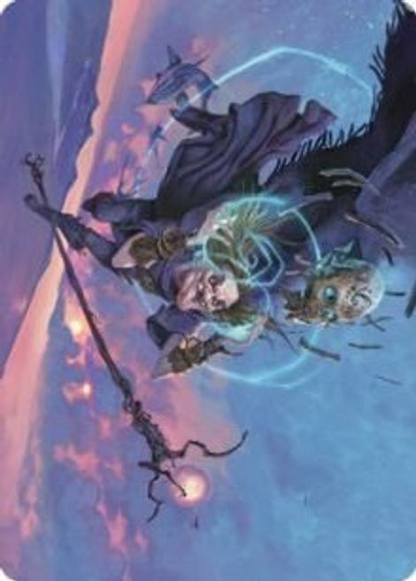 Zur, Eternal Schemer Art Card (56/81) - Art Series: Dominaria United ...