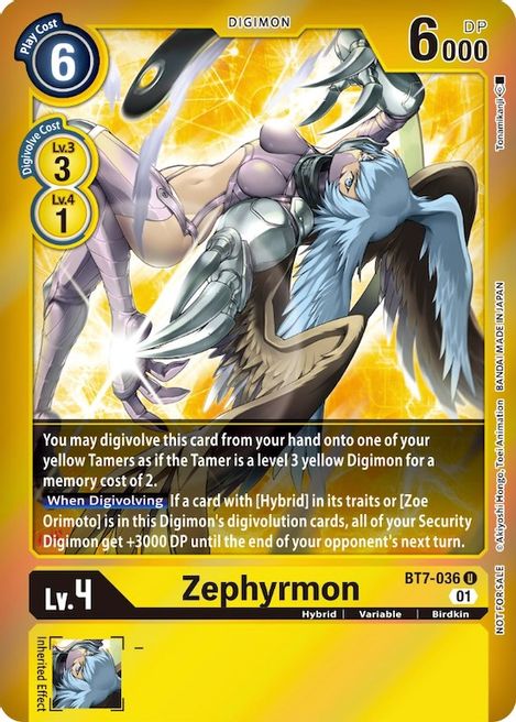 Zephyrmon (Event Pack 3) - Next Adventure - Digimon Card Game