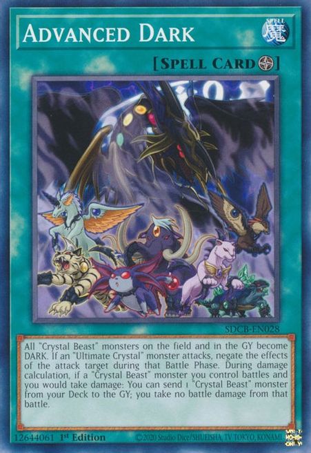 Advanced Dark - Structure Deck: Legend of the Crystal Beasts - YuGiOh