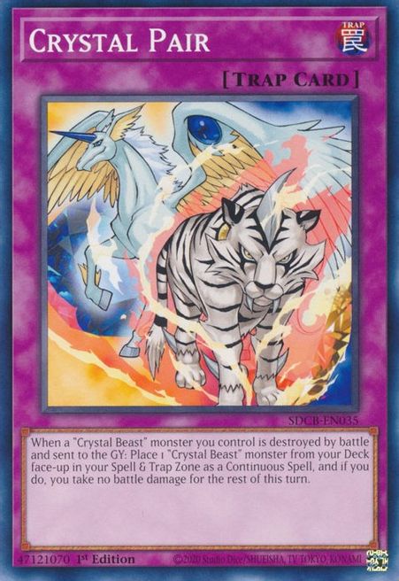 Crystal Pair - Structure Deck: Legend of the Crystal Beasts - YuGiOh