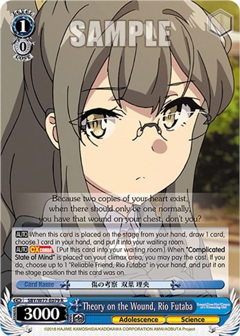 Theory on the Wound, Rio Futaba - Rascal Does Not Dream of a Dreaming ...