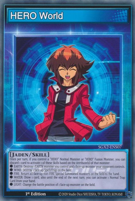 HERO World - Speed Duel GX: Midterm Paradox - YuGiOh