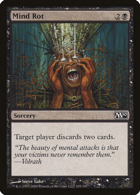 Mind Rot - Magic 2010 (M10) - Magic: The Gathering