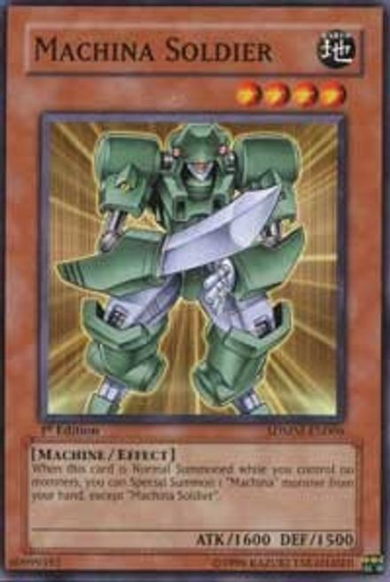 Machina Soldier - Structure Deck: Machina Mayhem - YuGiOh