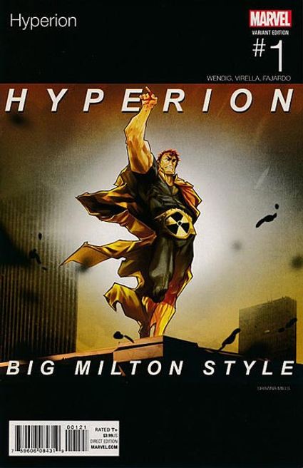 Hyperion #1 (Shawna Mills Hip-Hop Variant) - Hyperion (2016 Series) - Marvel Comics