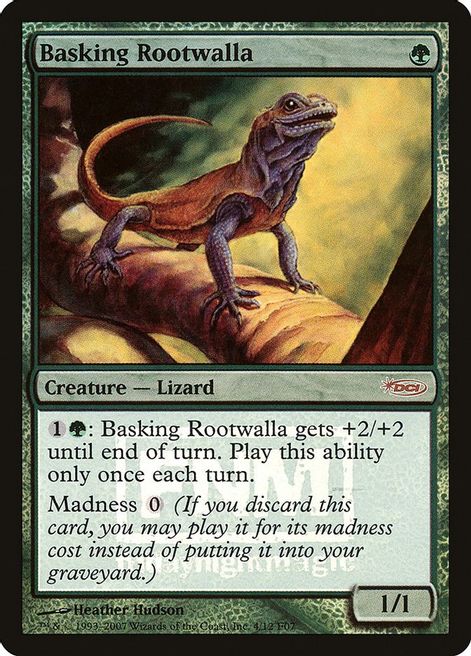 Basking Rootwalla - FNM Promos - Magic: The Gathering