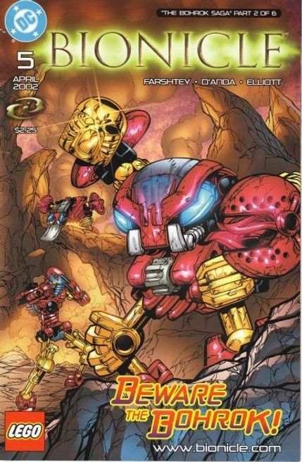 Bionicle #5 - Bionicle (2001 Series) - DC Comics