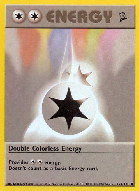 Double Colorless Energy - Base Set 2 - Pokemon