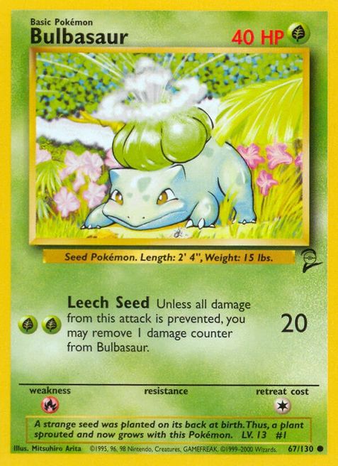 Bulbasaur - Base Set 2 - Pokemon