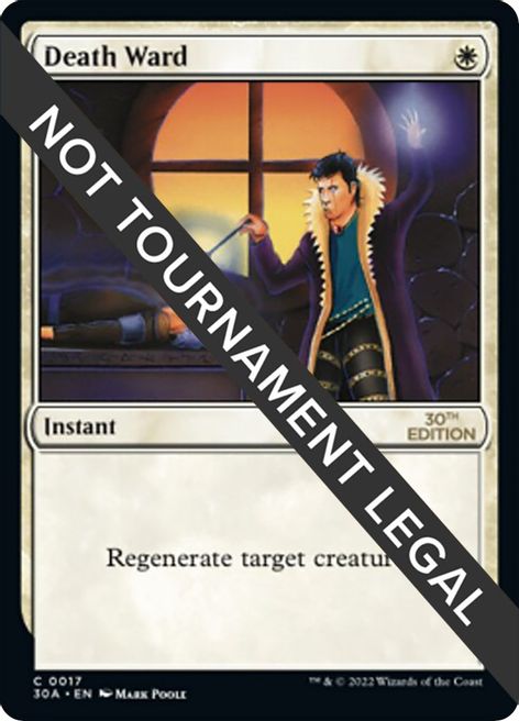 Death Ward - 30th Anniversary Edition - Magic: The Gathering