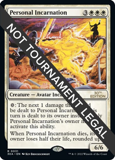 Personal Incarnation - 30th Anniversary Edition - Magic: The Gathering