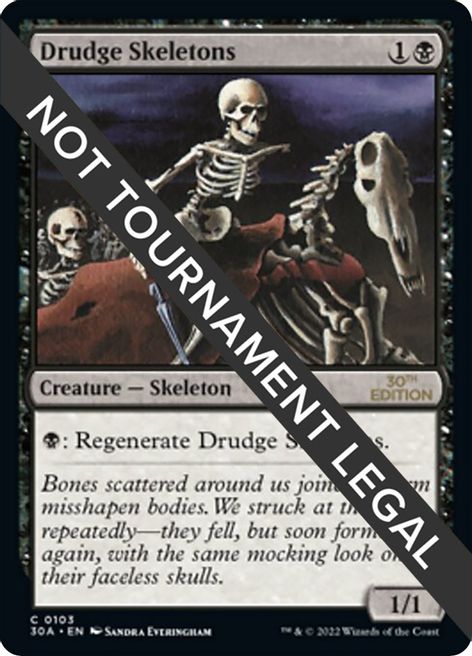 Drudge Skeletons - 30th Anniversary Edition - Magic: The Gathering