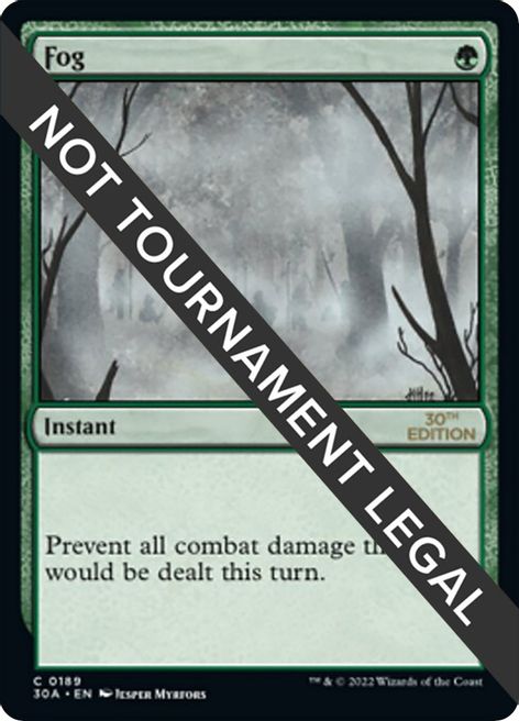 Fog - 30th Anniversary Edition - Magic: The Gathering