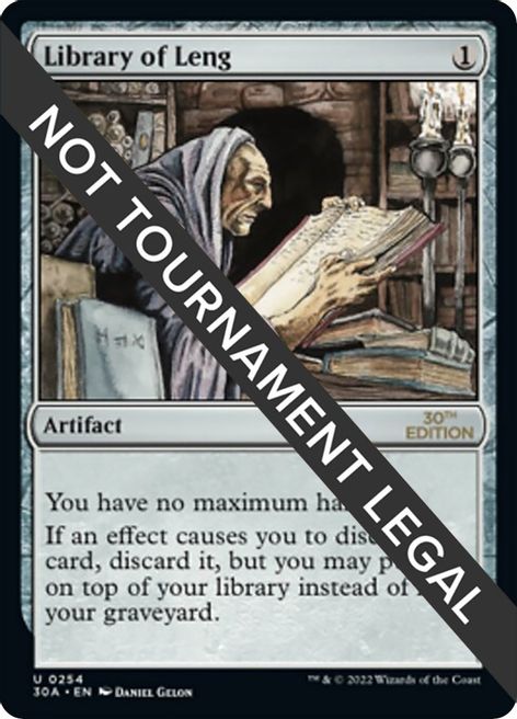 Library of Leng - 30th Anniversary Edition - Magic: The Gathering