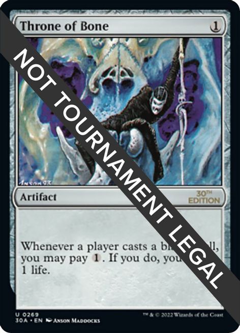 Throne of Bone - 30th Anniversary Edition - Magic: The Gathering