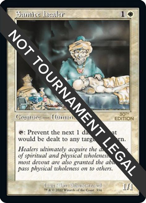 Samite Healer (Retro Frame) - 30th Anniversary Edition - Magic: The ...
