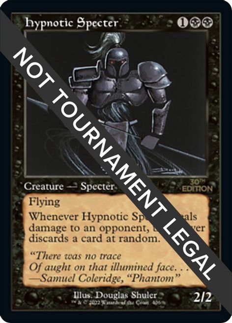 Hypnotic Specter (Retro Frame) - 30th Anniversary Edition - Magic: The ...