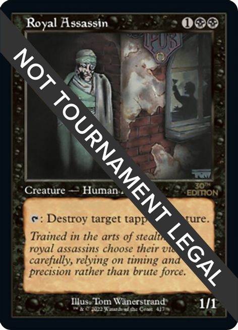 Royal Assassin (Retro Frame) - 30th Anniversary Edition - Magic: The ...