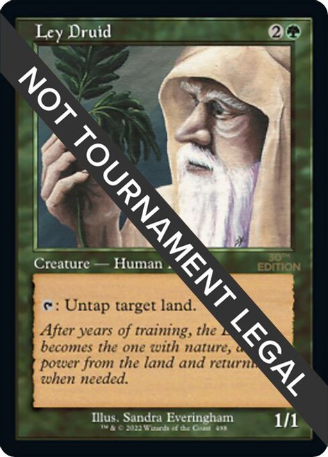 Ley Druid (Retro Frame) - 30th Anniversary Edition - Magic: The Gathering