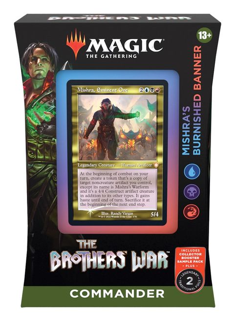 The Brothers' War Commander Deck - Mishra's Burnished Banner ...