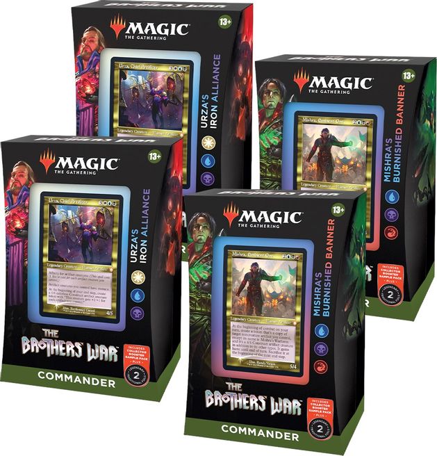 The Brothers' War - Commander Deck Display - Commander: The Brothers ...