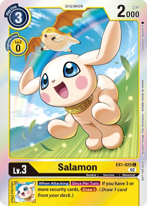 Salamon (Official Tournament Pack Vol. 7) - Classic Collection - Digimon Card Game