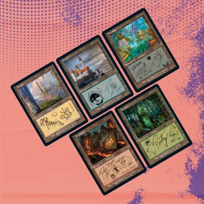 Secret Lair x Post Malone: The Lands - Non-Foil Edition - Secret Lair ...