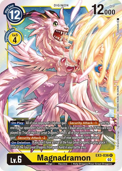 Magnadramon - Draconic Roar - Digimon Card Game