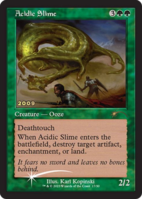 Acidic Slime - 30th Anniversary Promos - Magic: The Gathering