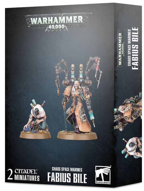 Warhammer 40K: Chaos Space Marines: Fabius Bile - Warhammer Plastic Box ...