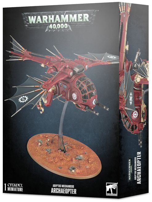Warhammer: 40K - Adeptus Mechanicus Archaeopter - Warhammer Plastic Box ...