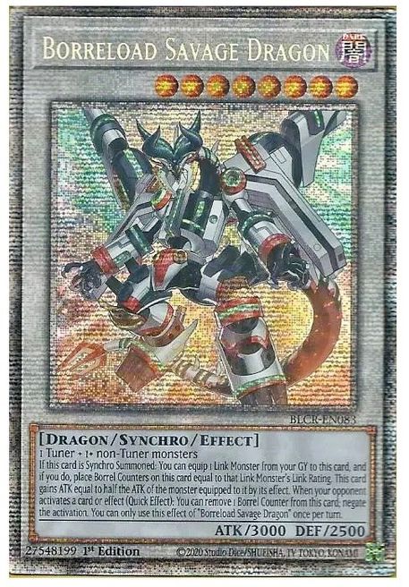 Borreload Savage Dragon (Starlight Rare) - Battles of Legend: Crystal Revenge - YuGiOh