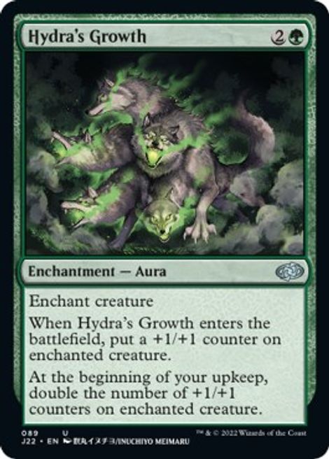 Hydra's Growth - Jumpstart 2022 - Magic: The Gathering