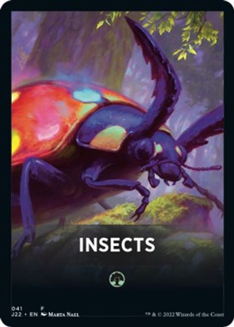 Insects Theme Card - Jumpstart 2022 - Magic: The Gathering