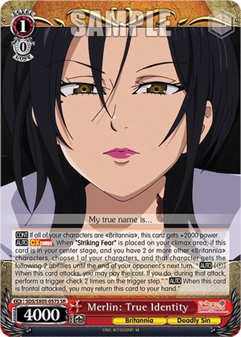 Merlin: True Identity (SR) - The Seven Deadly Sins: Revival of The ...