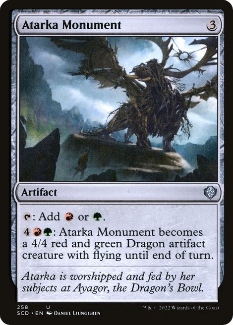 Atarka Monument - Starter Commander Decks - Magic: The Gathering