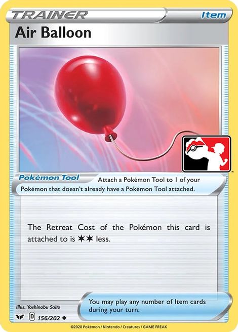 Air Balloon - Prize Pack Series Cards - Pokemon