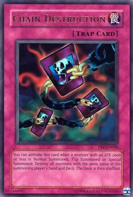 Chain Destruction - Pharaoh's Servant (Worldwide English) - YuGiOh