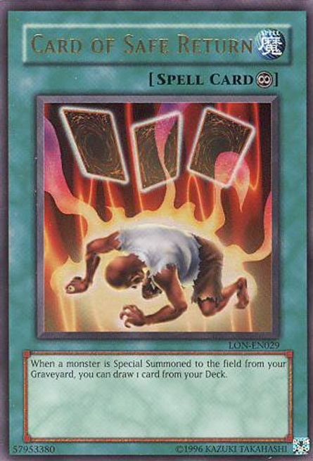Card of Safe Return - Labyrinth of Nightmare (Worldwide English) - YuGiOh